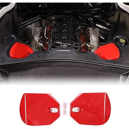 Amazon.com: Rear Strut Tower Covers Compatible with Chevrolet Corvette ...