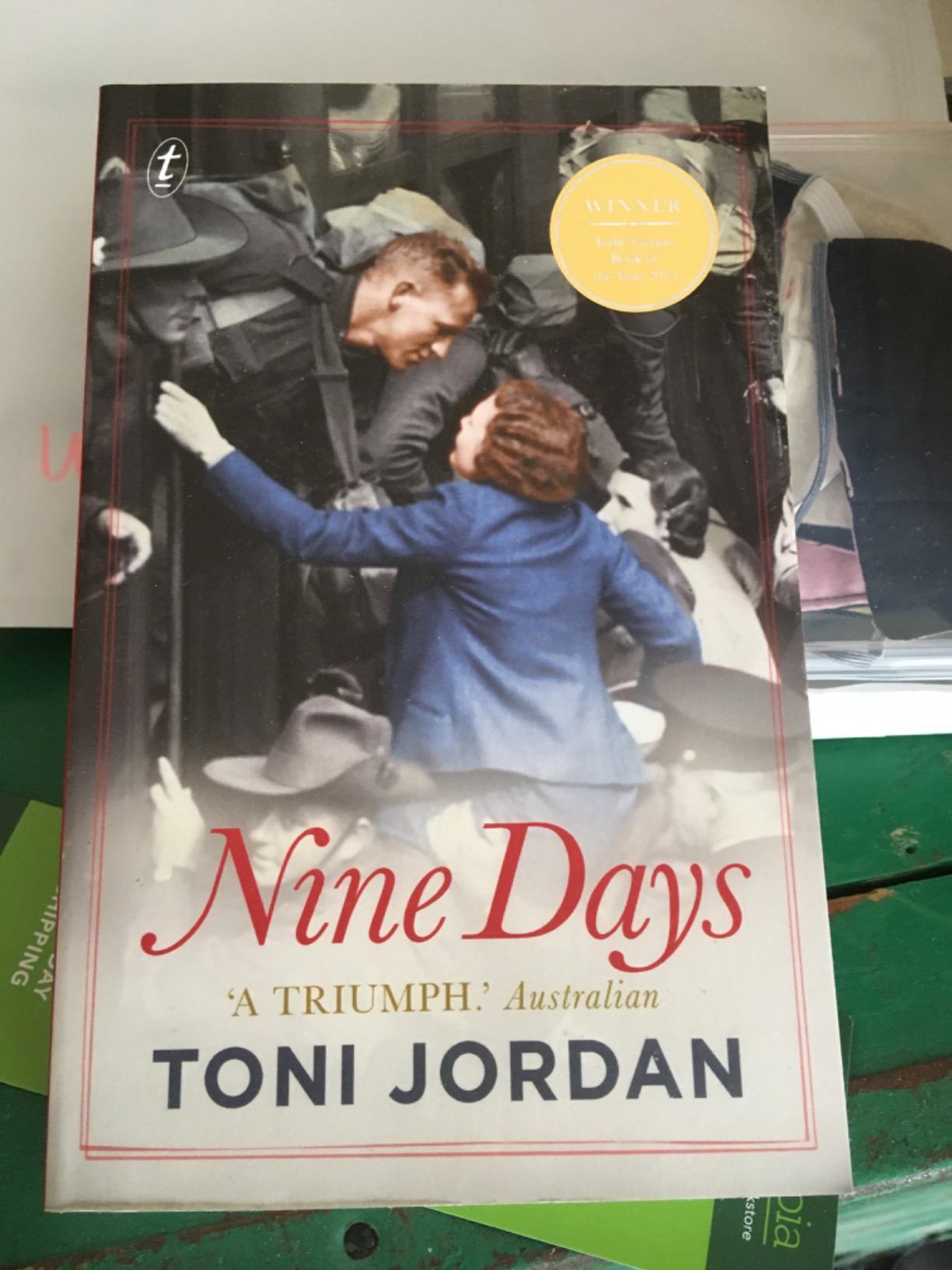 Nine Days : Jordan, Toni: Amazon.com.au: Books