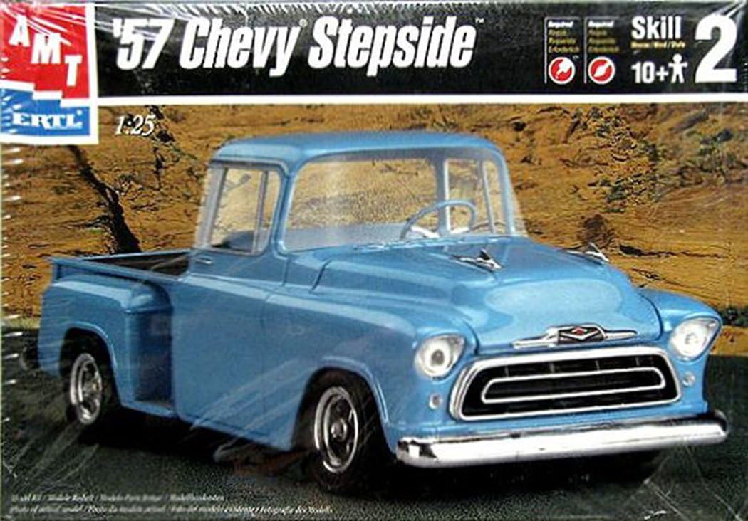 Amazon.com: 1957 Chevy Stepside 1:25 Model Kit : Arts, Crafts & Sewing