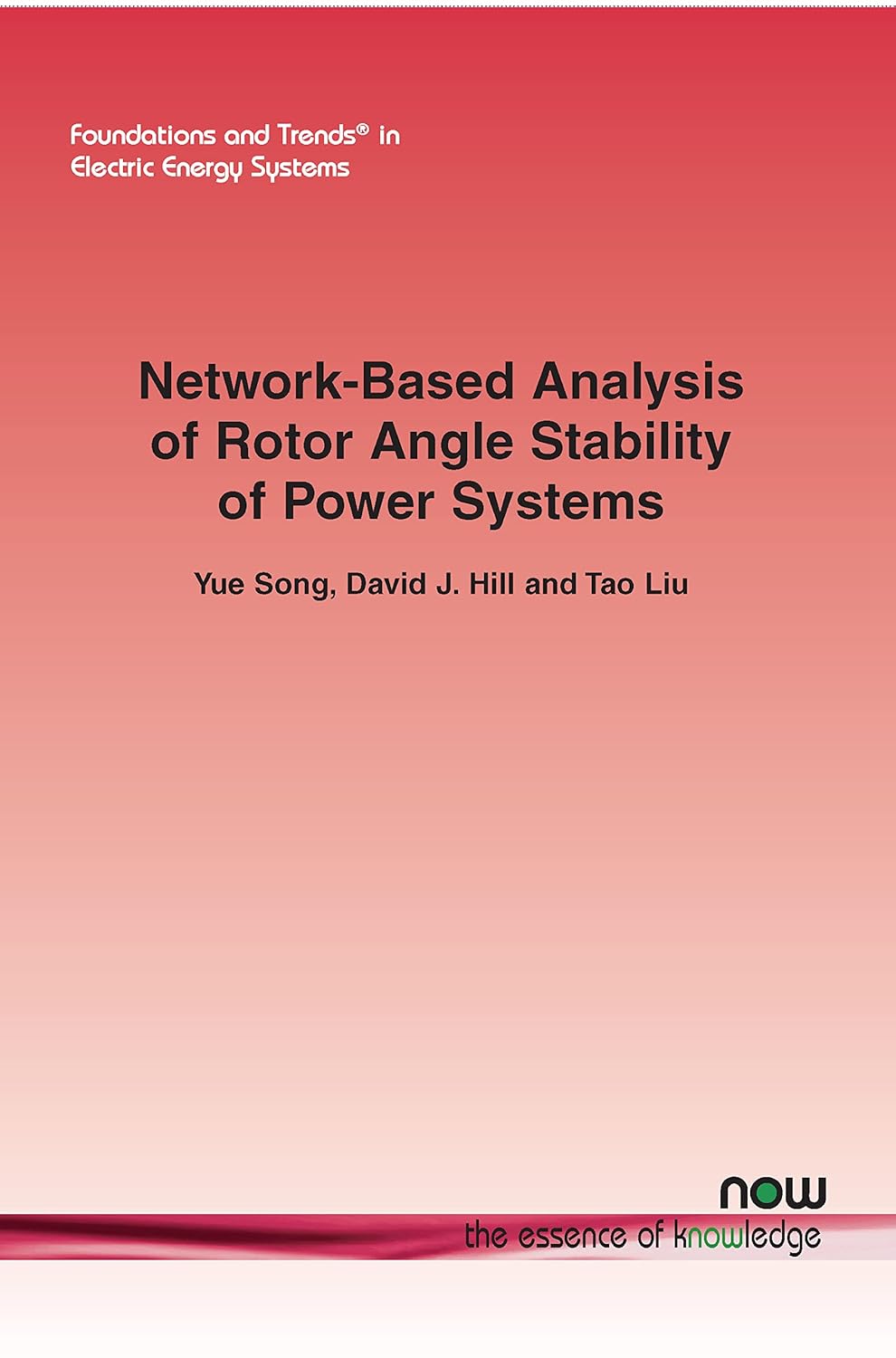 Network-Based Analysis of Rotor Angle Stability of Power Systems ...
