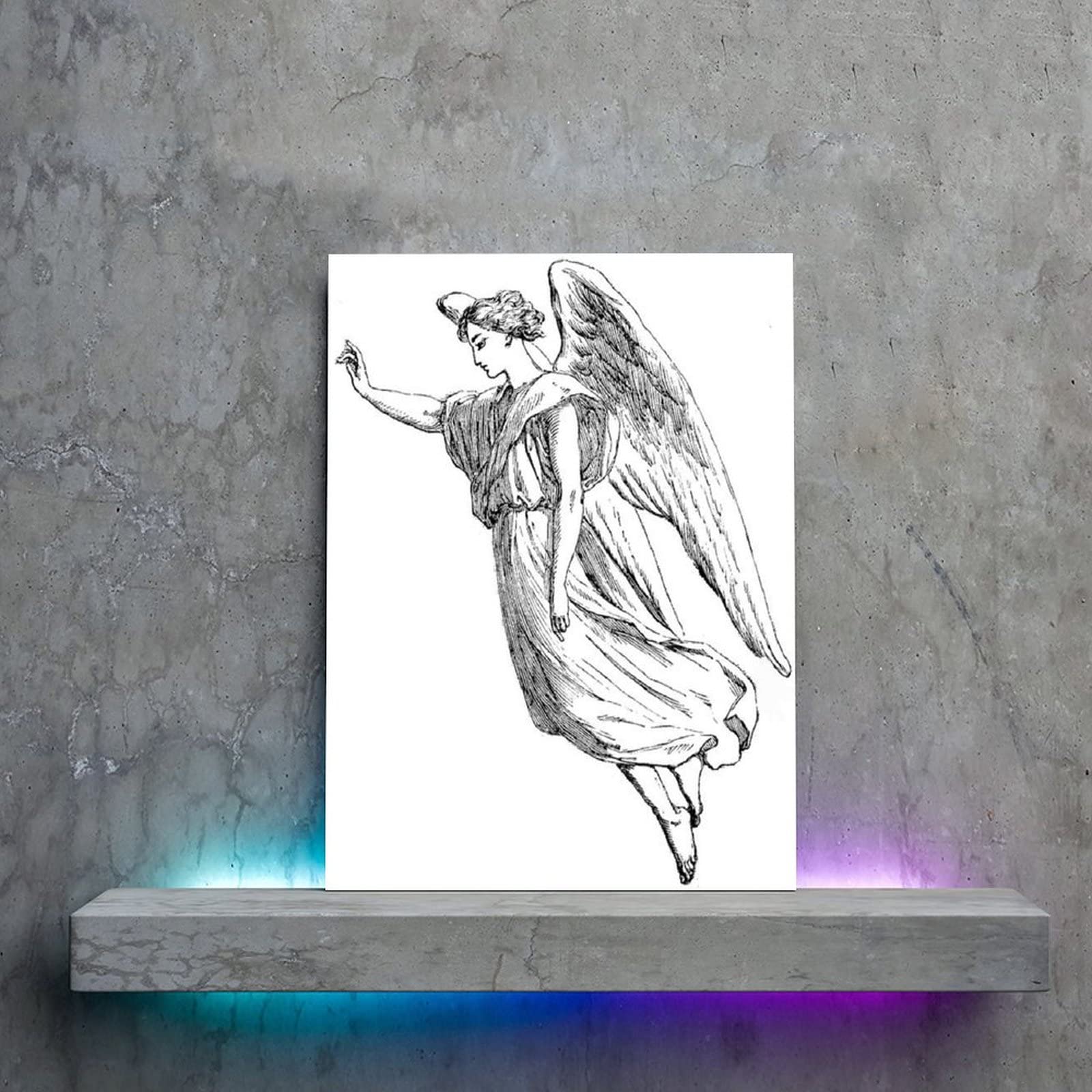 Dibujos De Angeles Religiosos