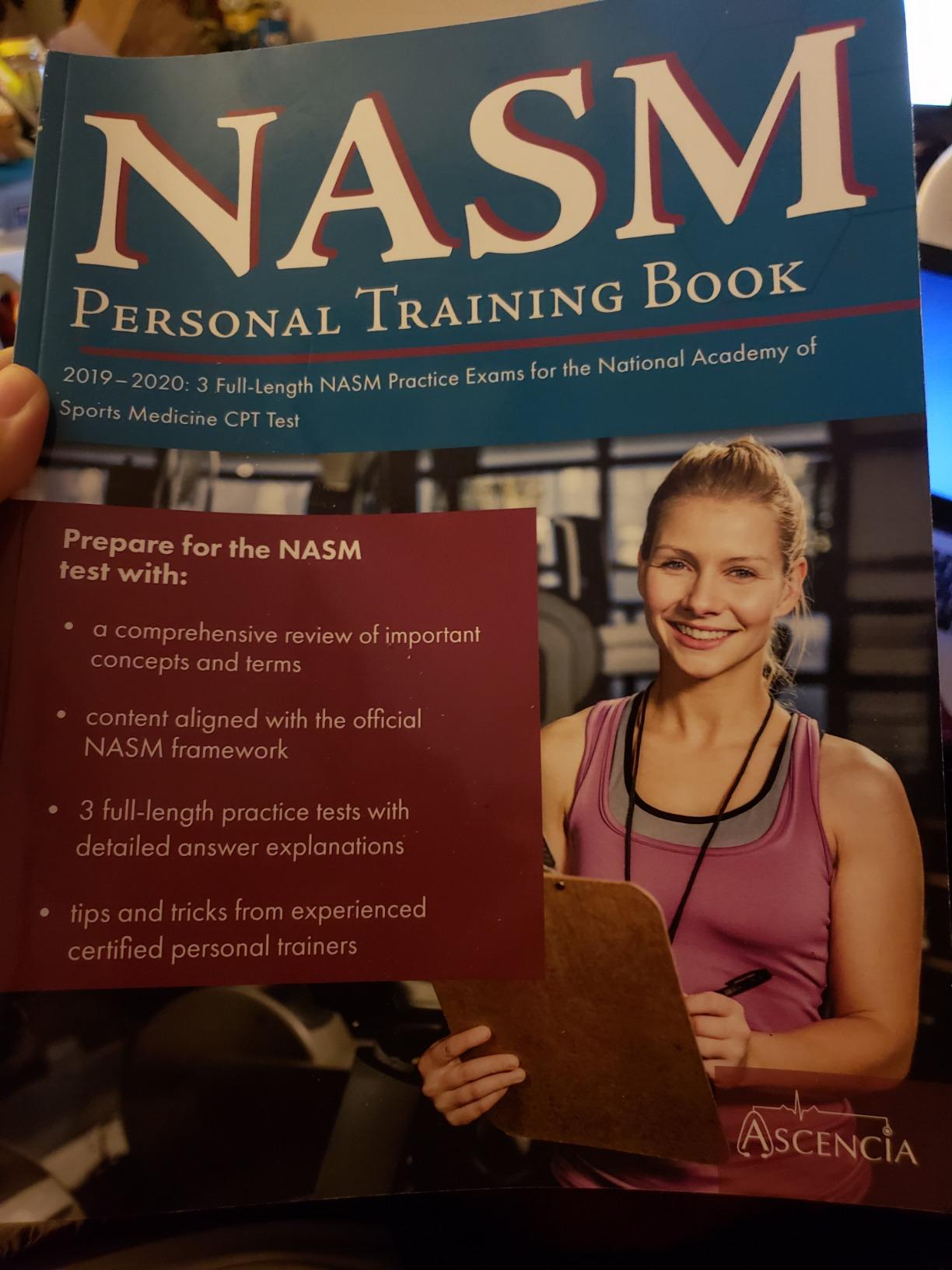 NASM Personal Training Book 2019-2020: 3 Full-Length NASM Practice ...