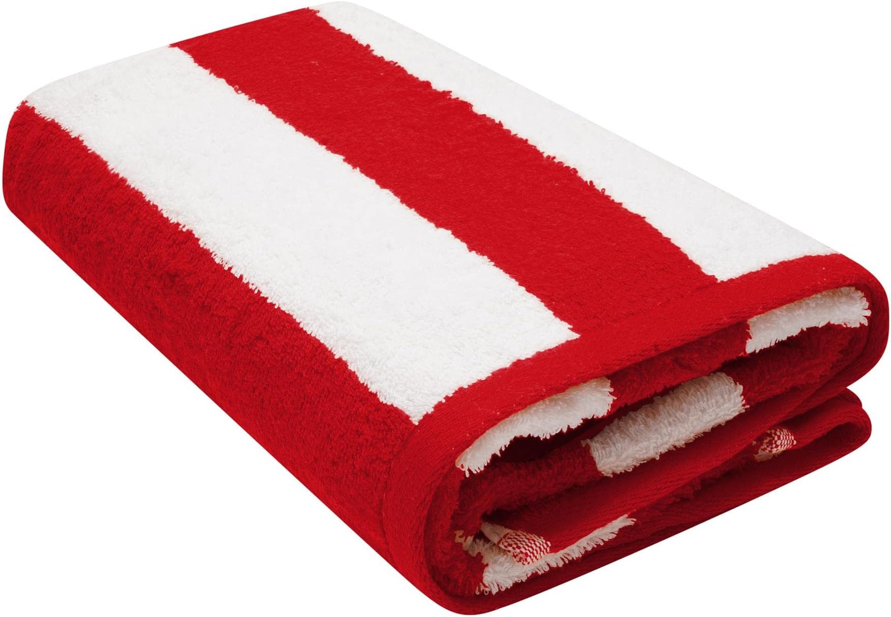 K Collection Cabana Stripe Beach Towel - Pack of 2 (76 x 152 cm) - 100% ...
