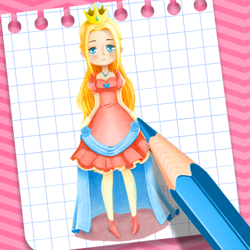 Princess Fashion Coloring Book : The stylish Princess Game For Girls ...