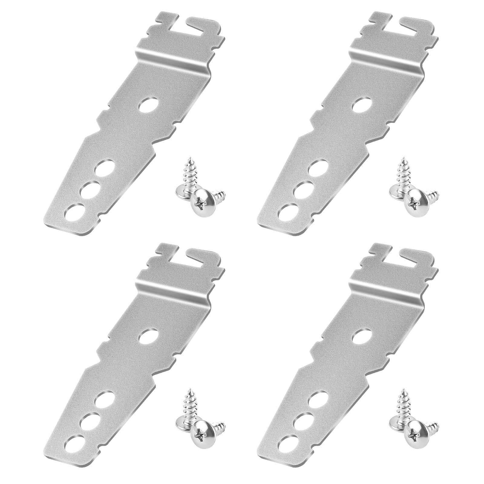 Amazon.com: 4pcs Dishwasher Mounting Brackets with Screws, Under ...