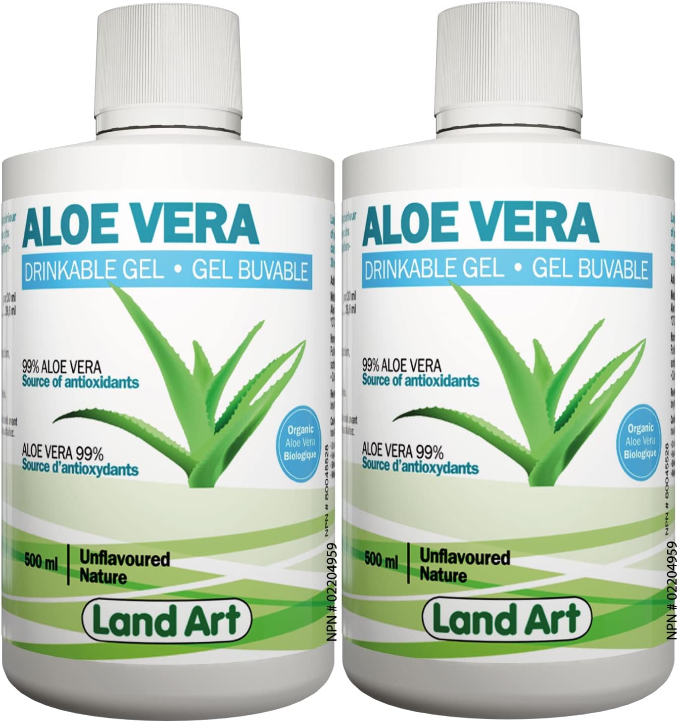 Pure Aloe Vera Drinkable Gel Unflavoured 500mL - Cold-Processed – from ...