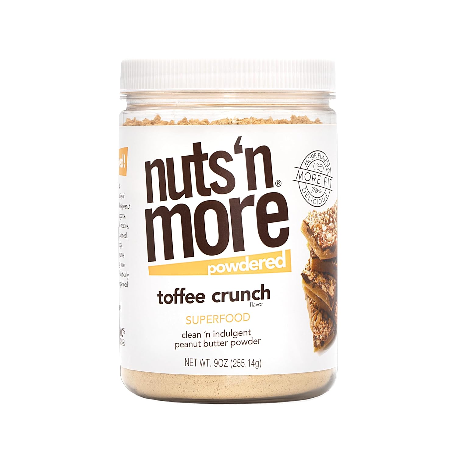 Amazon.com : Nuts ‘N More Toffee Crunch Peanut Powder - Peanut Protein ...