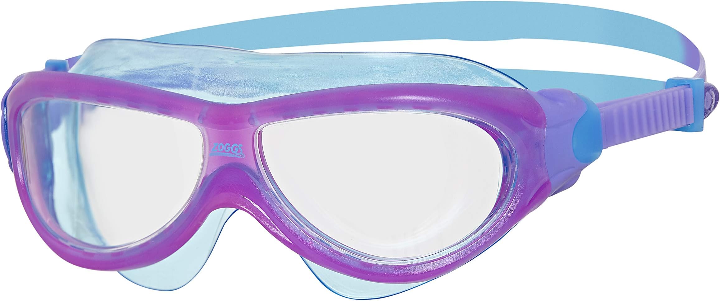 Zoggs Phantom Junior Mask Swimming Goggle, One Size, Purple/Blue: Buy ...
