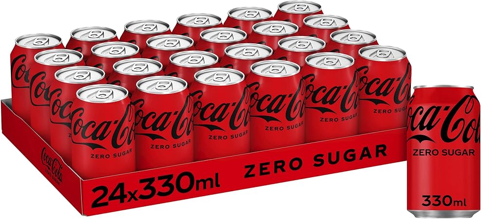 Coca-Cola Coke ZERO Sugar 330ml x 24 Pack : Amazon.co.za