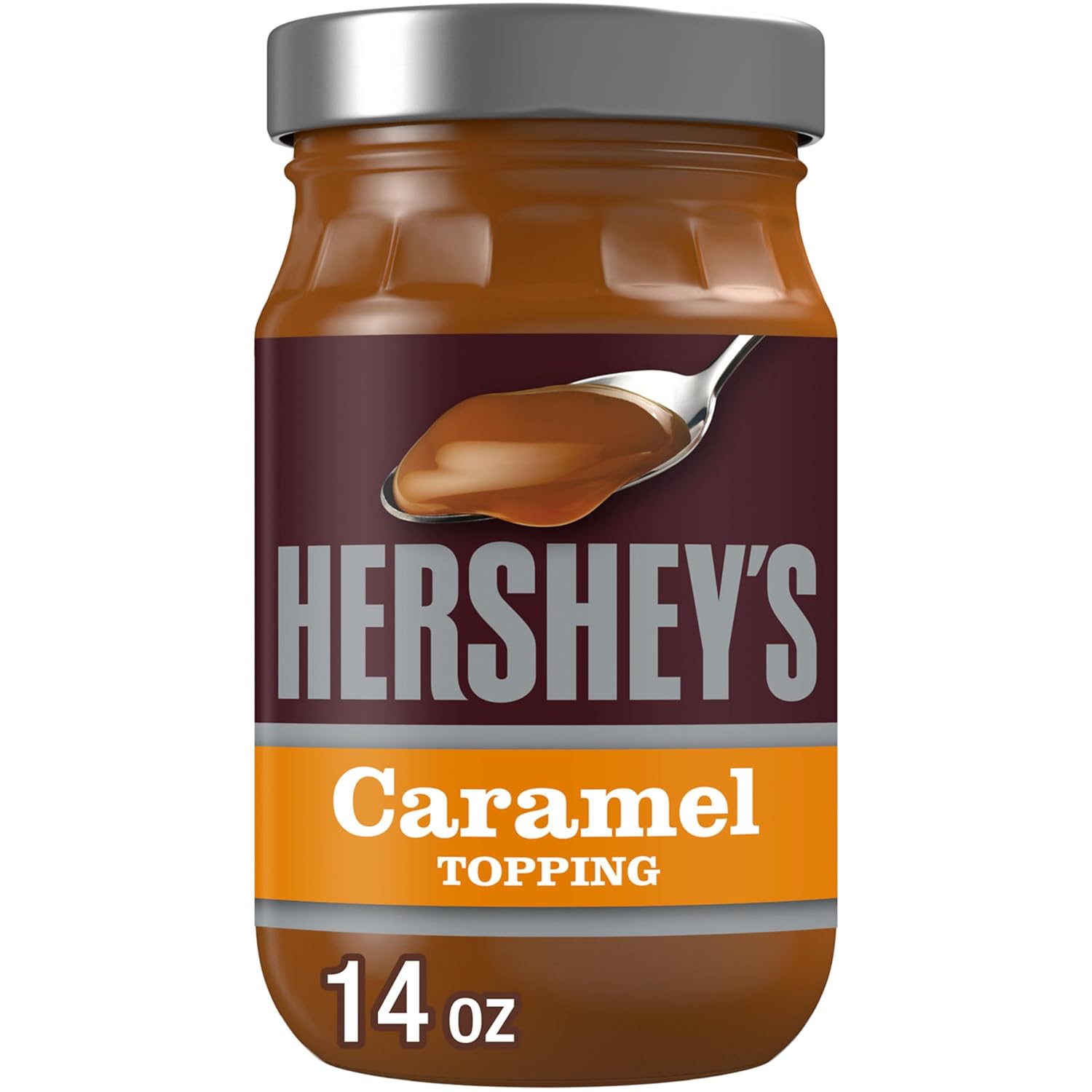 Amazon.com: HERSHEY'S Caramel Topping Jar, 14 oz