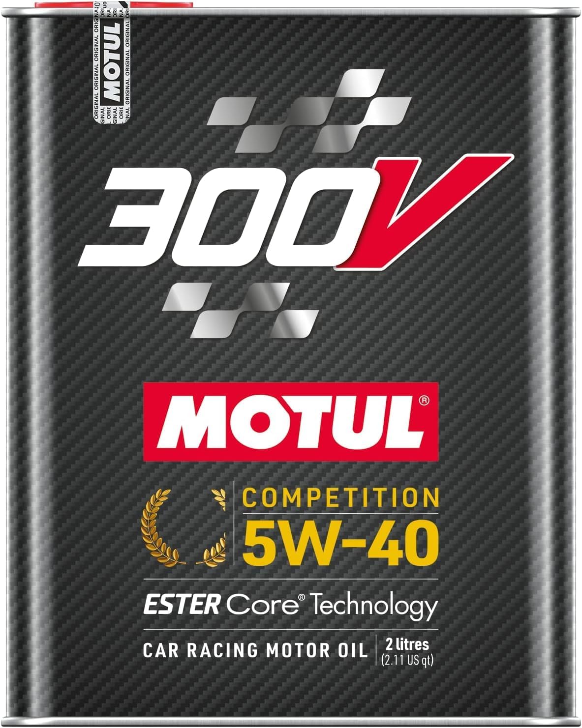Amazon.com: Motul 110817 300V Competition 5W40 Car Racing Motor Oil - 2 ...