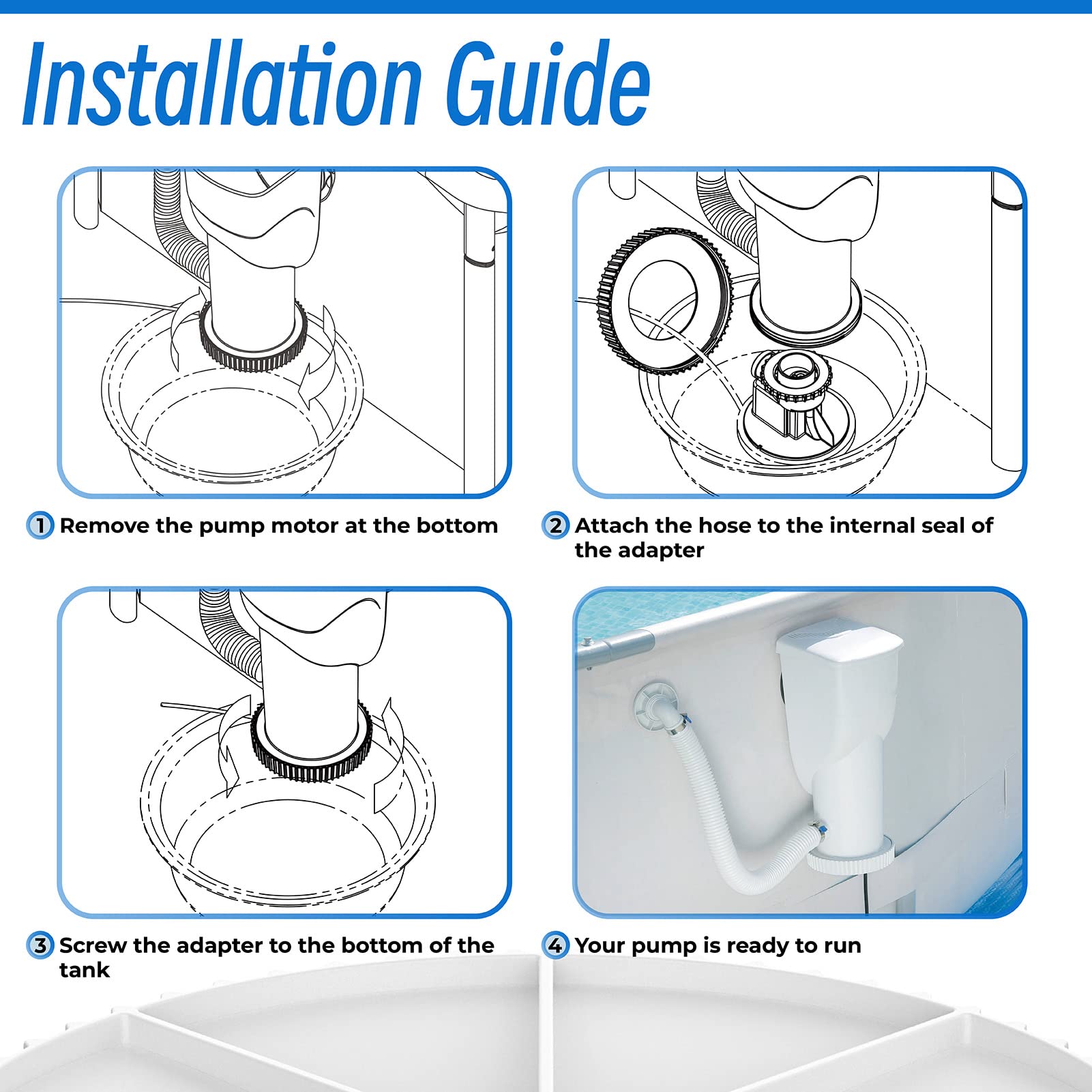 Summer Waves Pool Pump Instructions