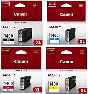 Canon PGI-1400 XL Pigment Ink Cartridge Set : Amazon.ae: Computers