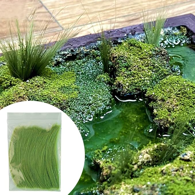 Amazon.com: Simulation Long Grass Miniature Static Grass Model Grass ...