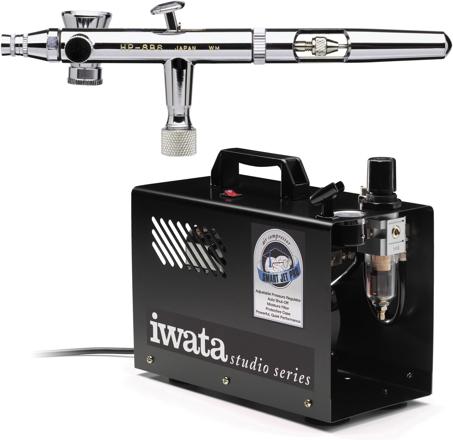 Amazon.com: Eclipse HP-SBS 4206 Airbrush Kit with Iwata Smart Jet Pro ...