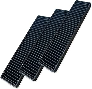 Amazon.com: 3PCS WB06X10807 - Filtro de carbón para microondas GE ...