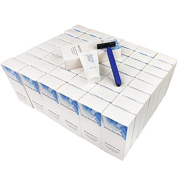 Amazon.com: Shave Kit in Bulk, Smooth Shave Disposable Razor and Cream ...