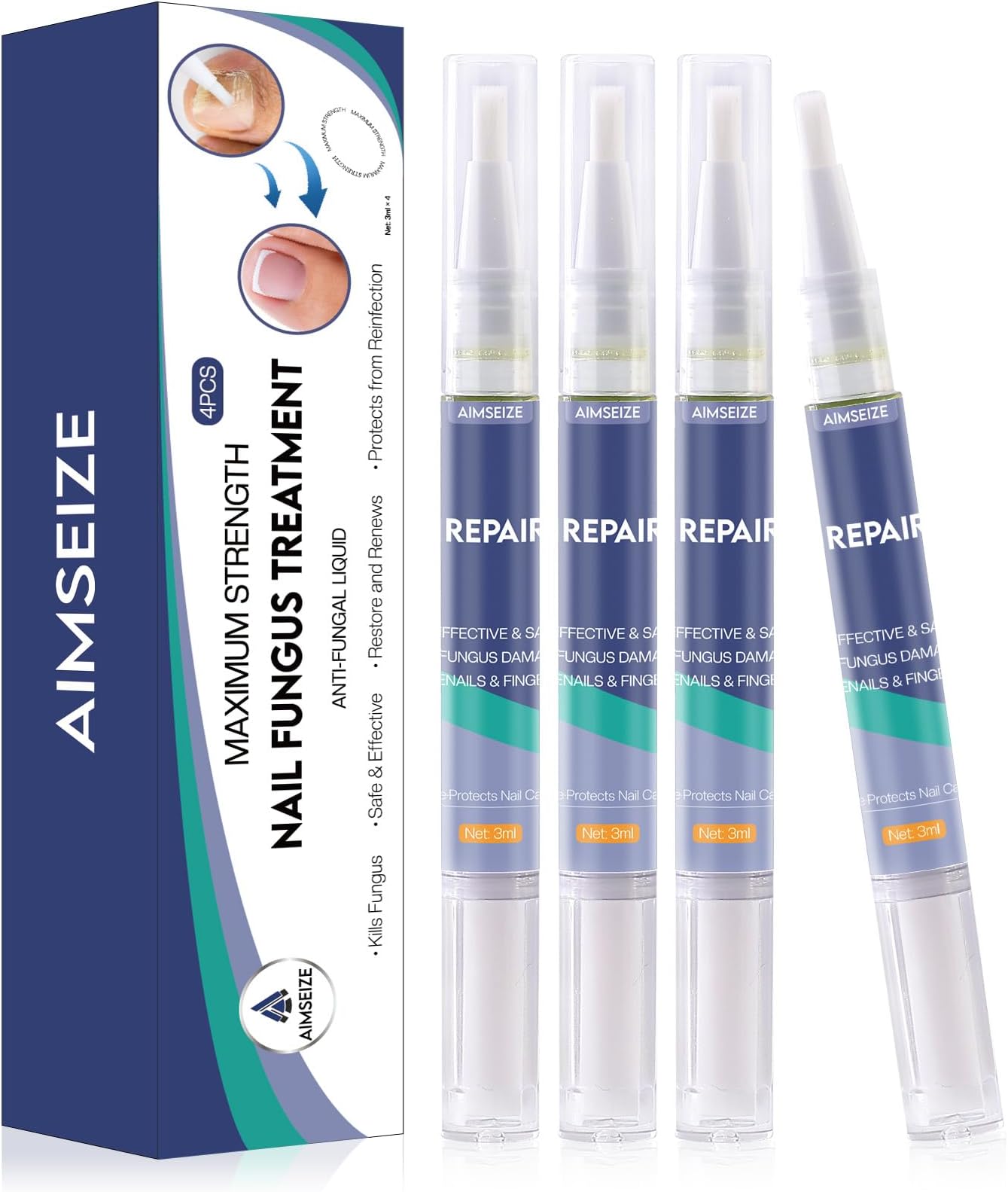 Amazon.com : AIMSEIZE Toenail Treatment -Extra Strength Nail Treatment ...