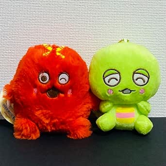 Amazon.co.jp: Gachapin x Mook 50th Anniversary Plush Toy : Toys & Games