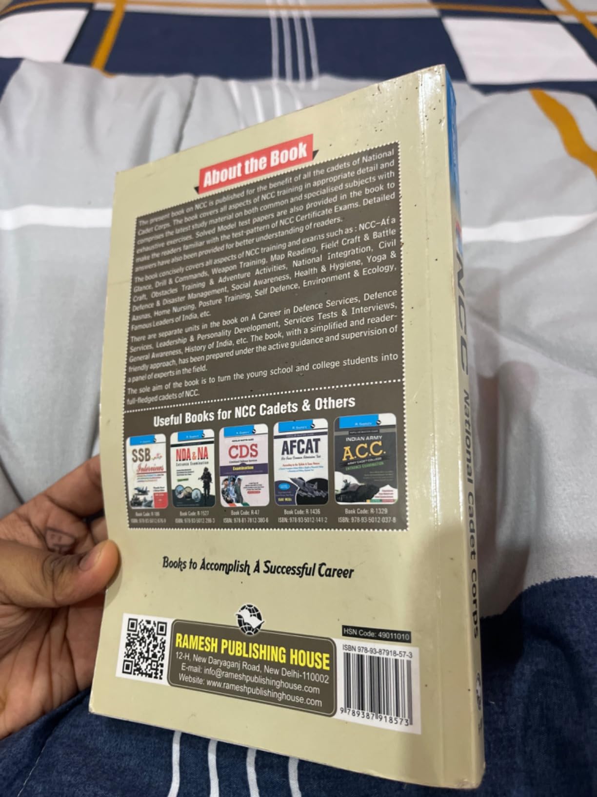 Buy NCC: Handbook of NCC Cadets for 'A', 'B' and 'C' Certificate ...