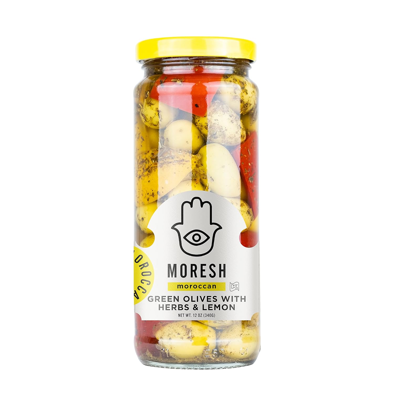 Amazon.com : Moresh Green Olives with Herbs and Lemon, 100% Moroccan ...
