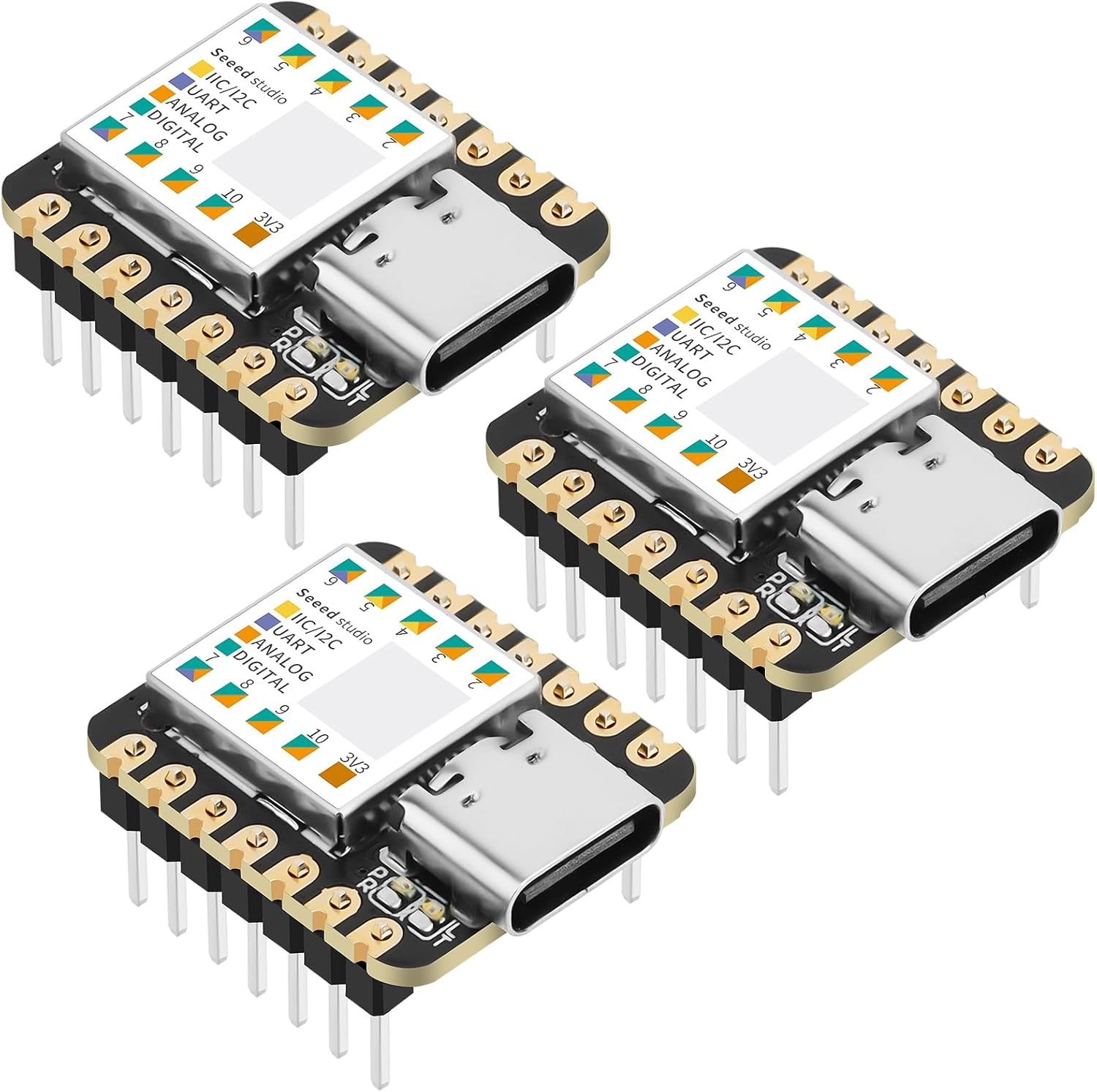 Amazon.com: 3 Pack XIAO SAMD21 Mini Development Board - The Smallest ...