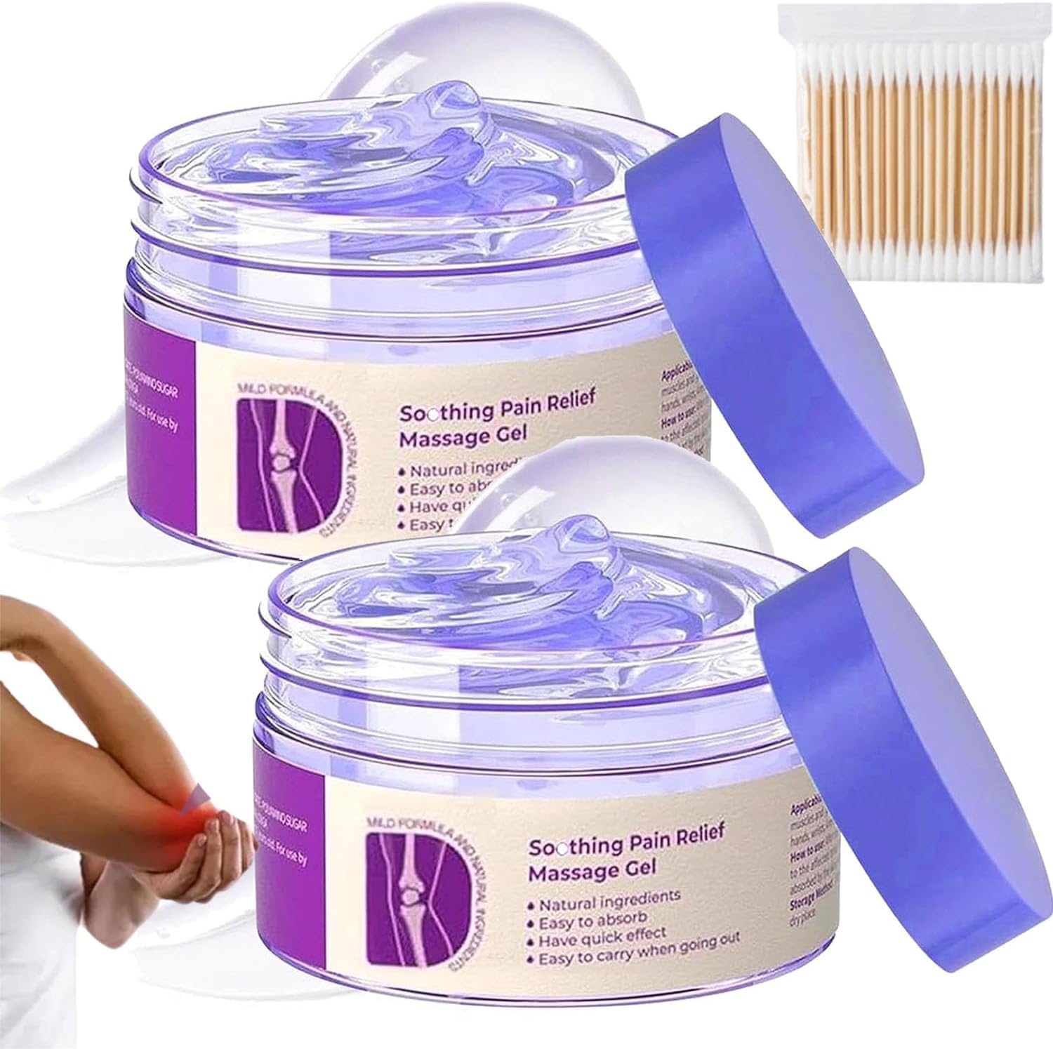 Lovilds Turmeric & Emu Oil Arthritis Soothing Pain Relief Massage Gel ...