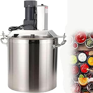 Amazon.com: Automatic Sauce Stirrer Frying Machine 40L/80L Food Mixer ...