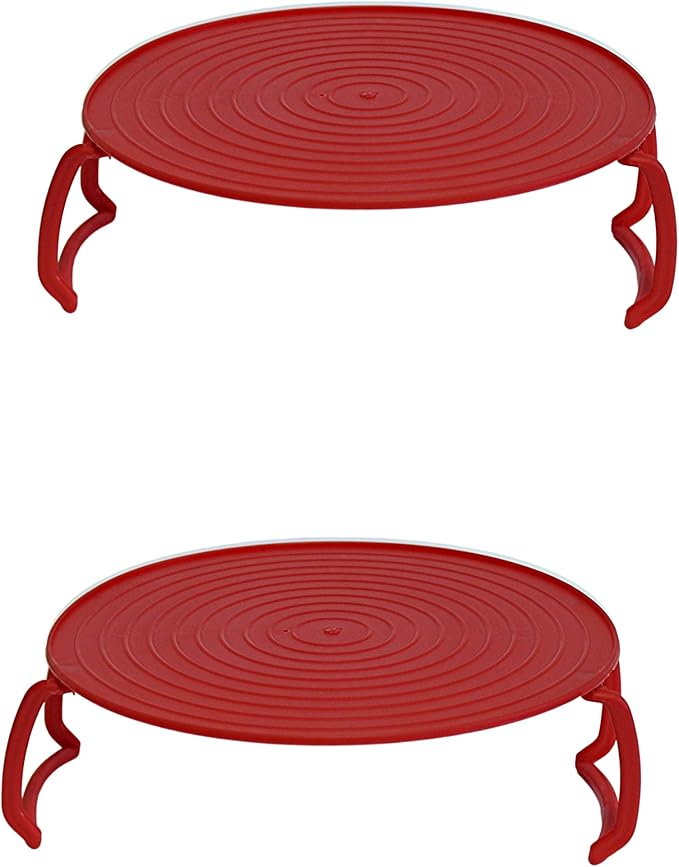 Amazon.com: Microwave Multipurpose 4 in 1 Tray Stand Rack Splatter ...