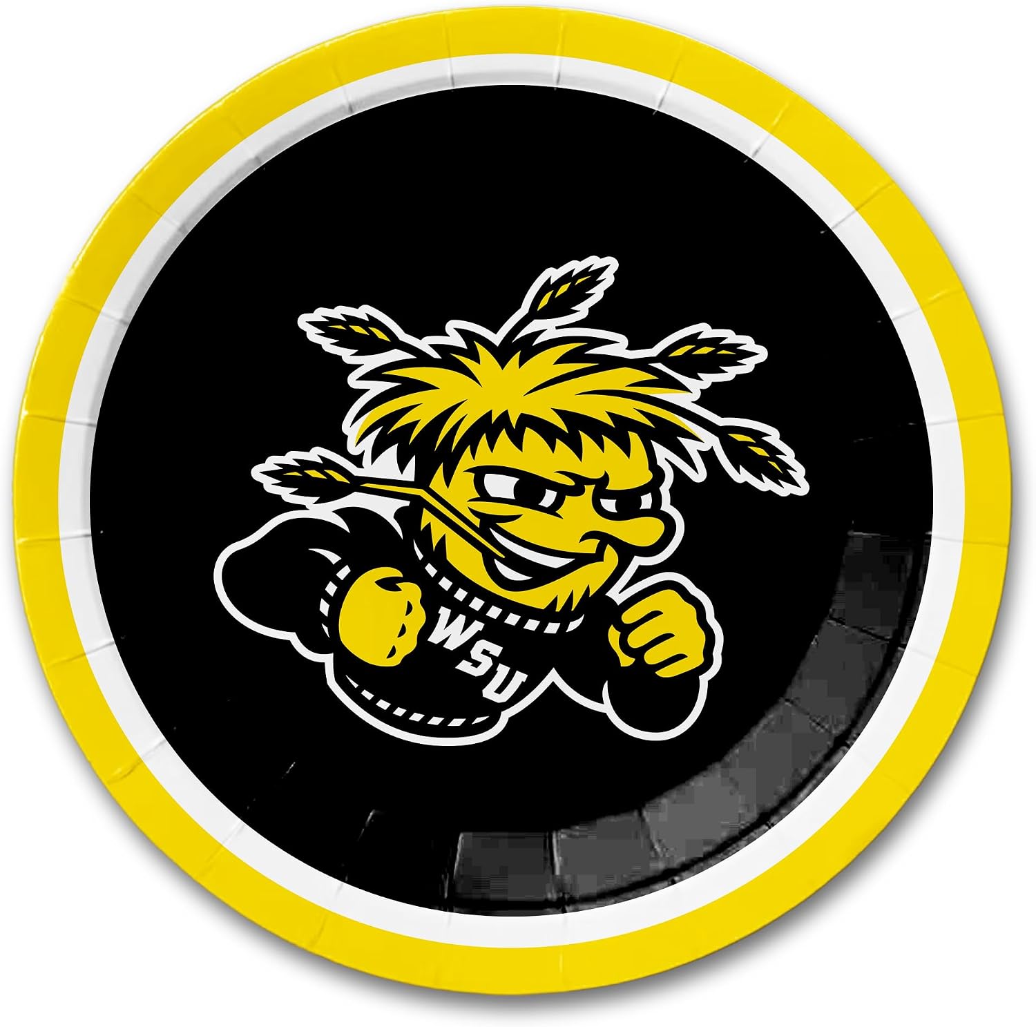 Amazon.com: Westrick Wichita State Shockers 9" Paper Plates, 8 Pack ...