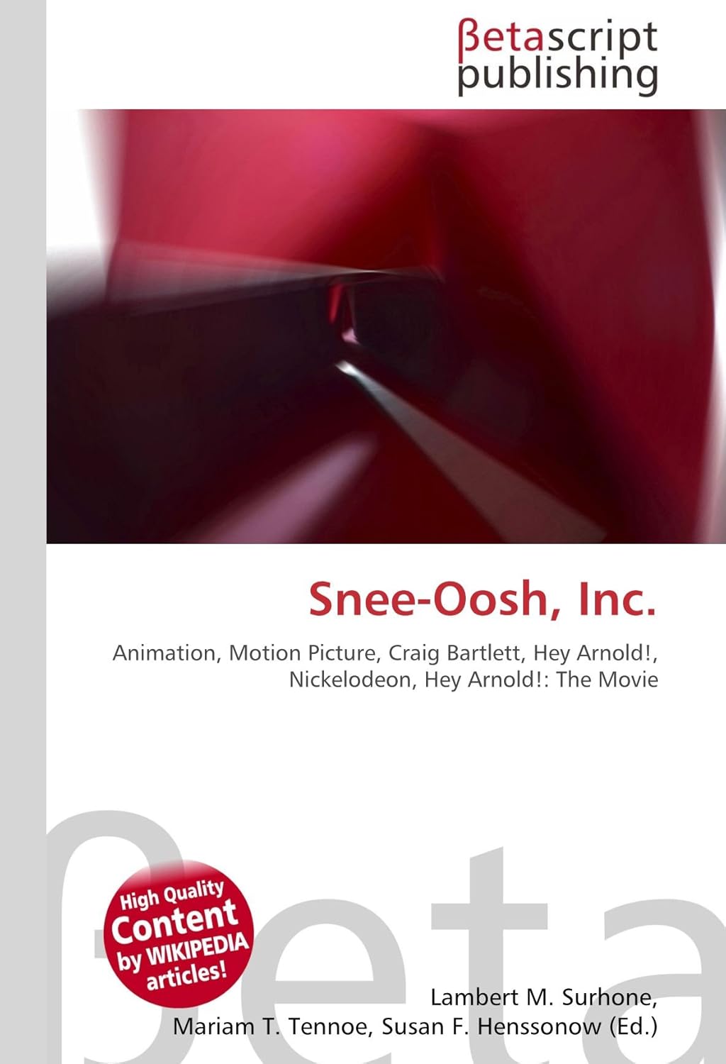 Snee-Oosh, Inc.: Animation, Motion Picture, Craig Bartlett, Hey Arnold ...