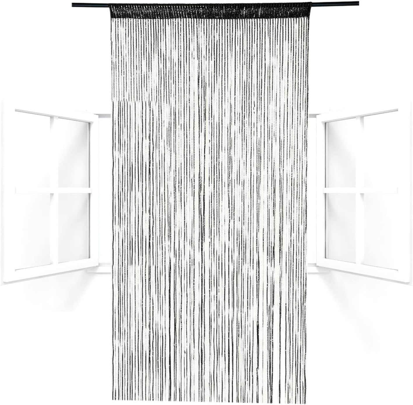 fanelod Rideau Porte, Rideaux Légers Et Colorés pour Portes, Rideaux ...