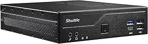 Amazon.com: Shuttle DH610 Mini PC, Intel i7-14700, 20 cores 5.4Ghz ...