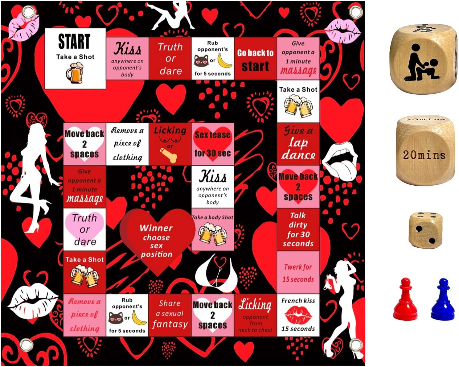 Amazon com Mosuvenus Juego romántico para parejas Juego sexual para una cita nocturna Pareja