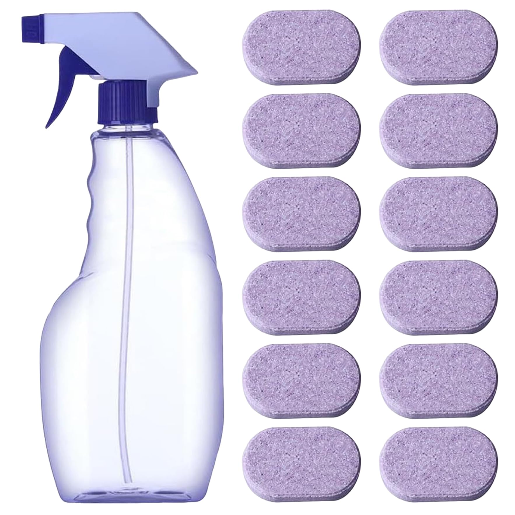Bottle Cleaning Tablets, 500ml Cleaning Spray with 12PCS Concentrated ...