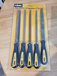 Rolson 24727 5 pc 200 mm Engineers File Set : Amazon.co.uk: DIY & Tools
