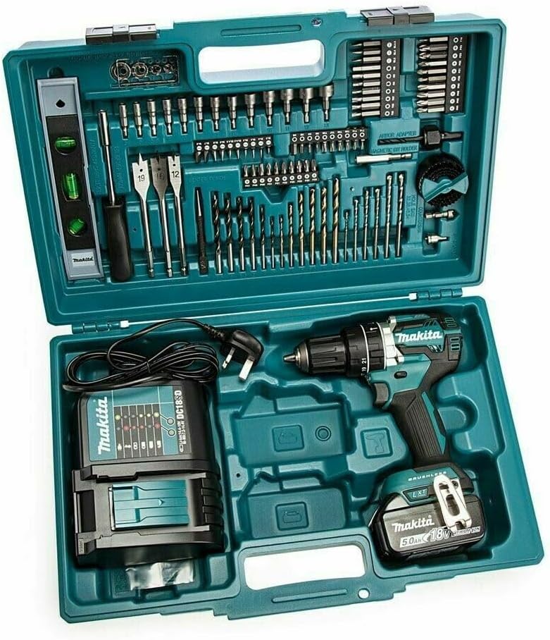 Makita HP457DWE10 Combi Drill, 18 V, Multi-Colour : Amazon.co.uk: DIY ...