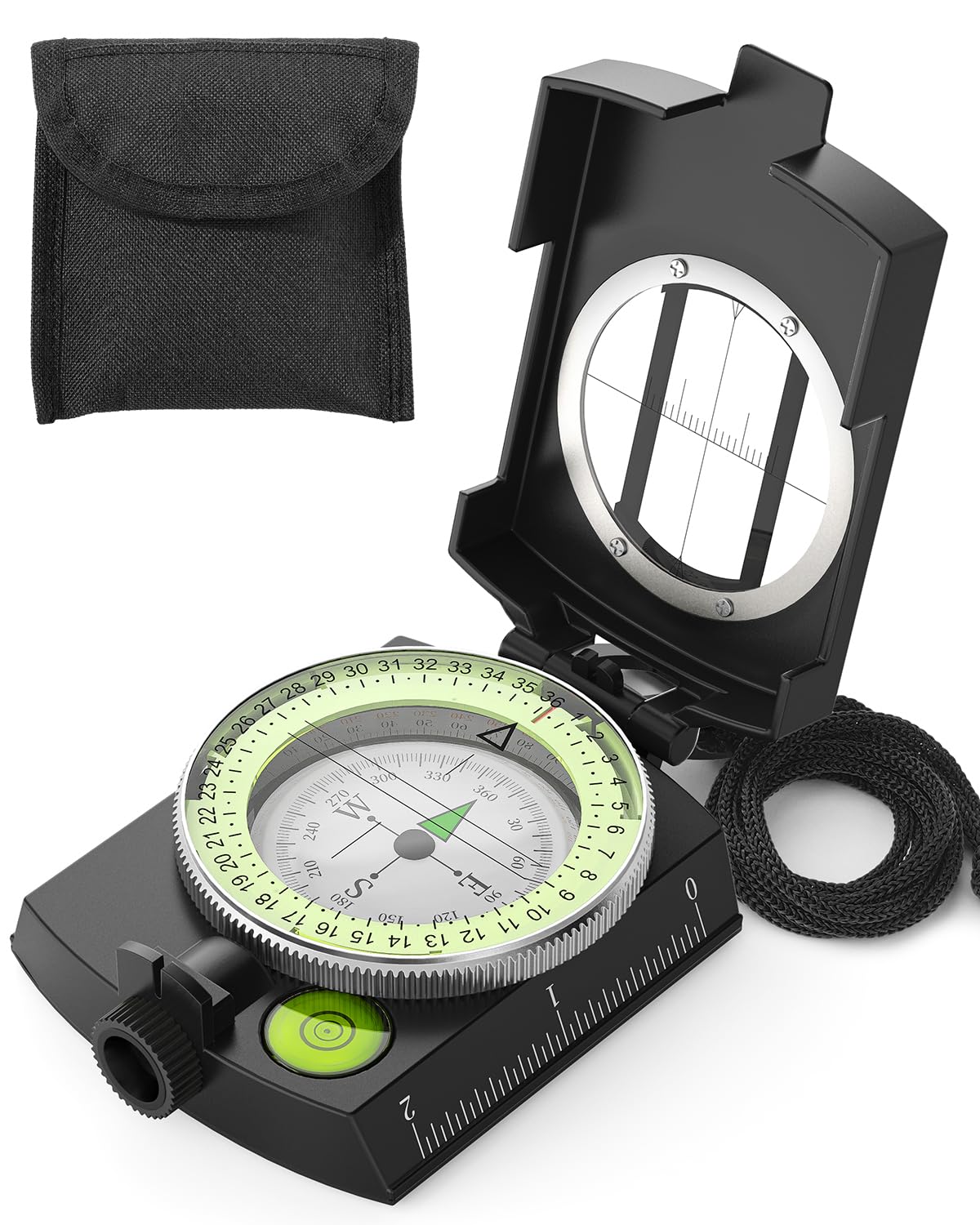 Snapklik.com : Compass, Compass Hiking Survival Compass Military Grade ...