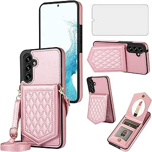 Amazon.com: Asuwish Phone Case for Samsung Galaxy S24 5G Wallet Cover ...