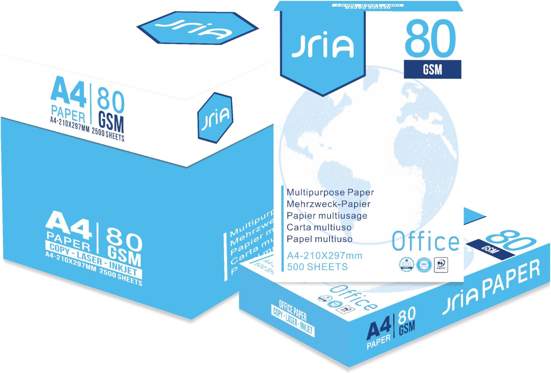 Nature Cool Premium Printer Paper - 1 Ream(500 Sheets), 70gsm White ...