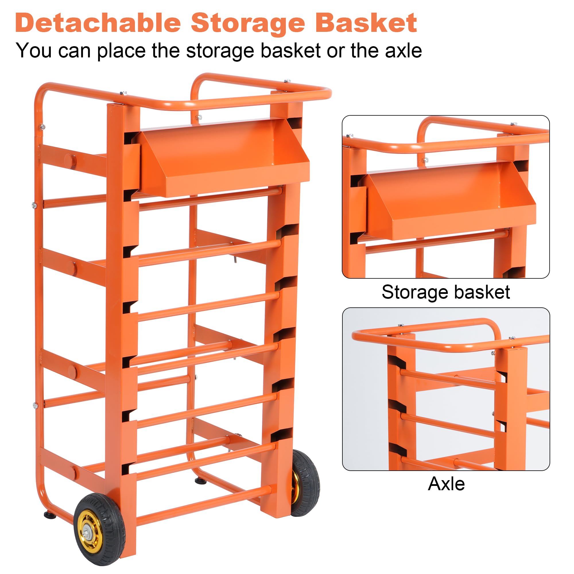 Snapklik.com : Gtouse Wire Spool Rack Multi Axle Wire Rack Dispenser 11 ...