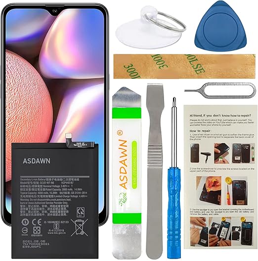 Amazon.com: Scud-WT-N6 Battery 4000mAh for Samsung Galaxy A10s SM-A107F/DS SM-A107M/DS, Galaxy ...