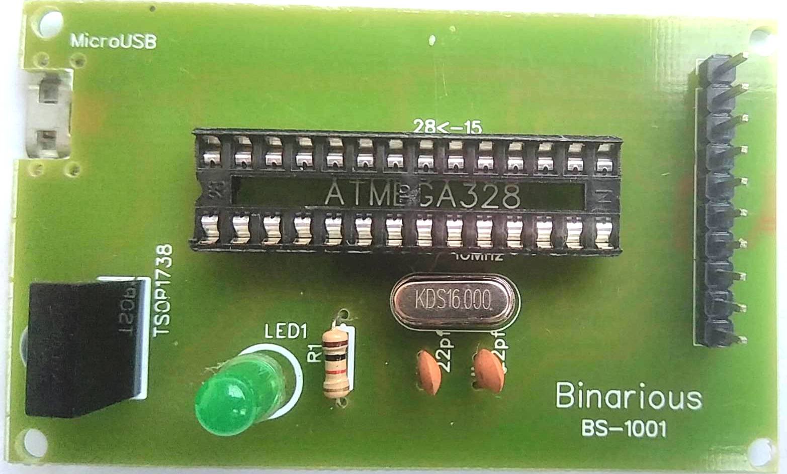 Ir Sensor Circuit With Microcontroller IR Sensor With Arduino: Wiring