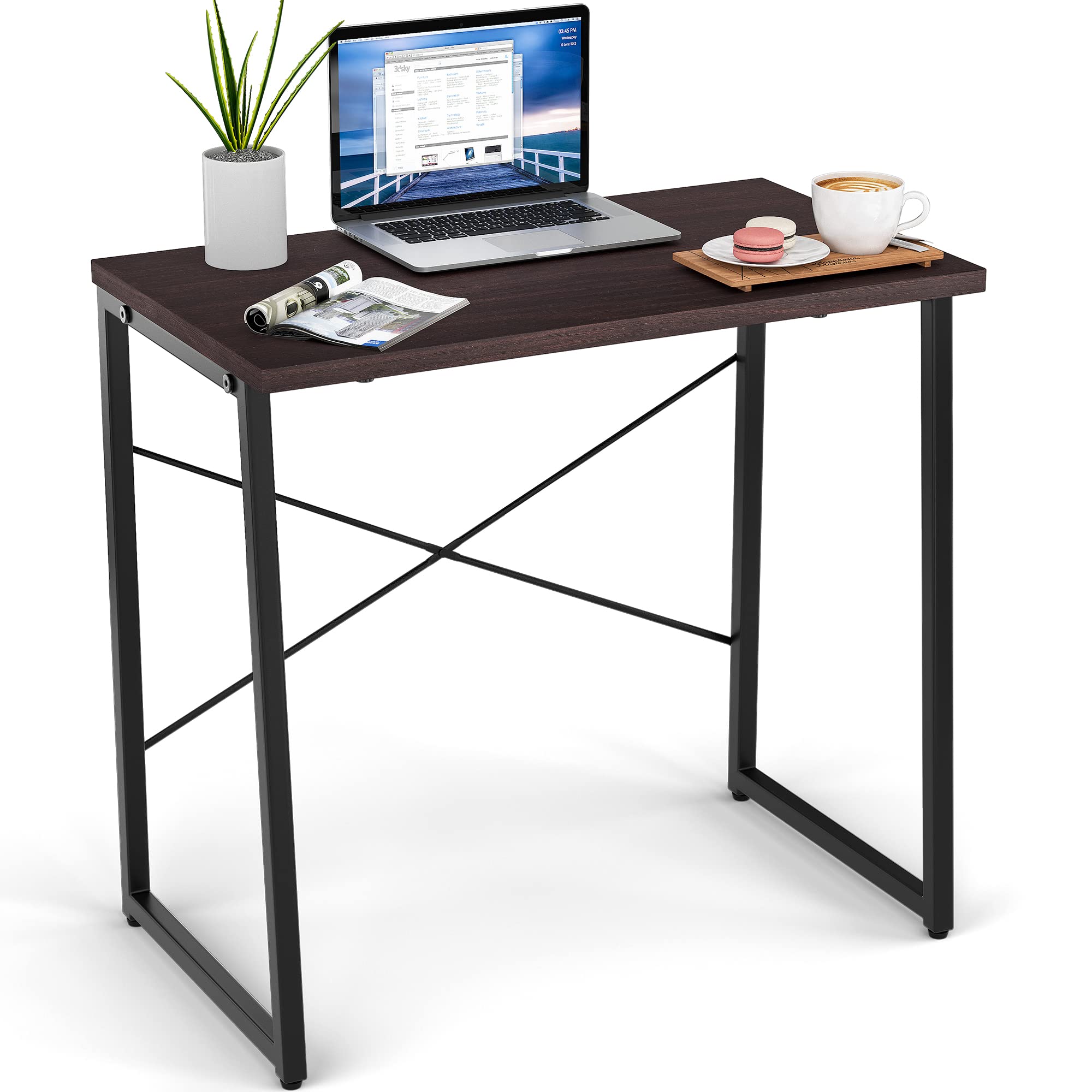 Buy YITAHOME Computer Desk Small Desk For Small Spaces Industrial