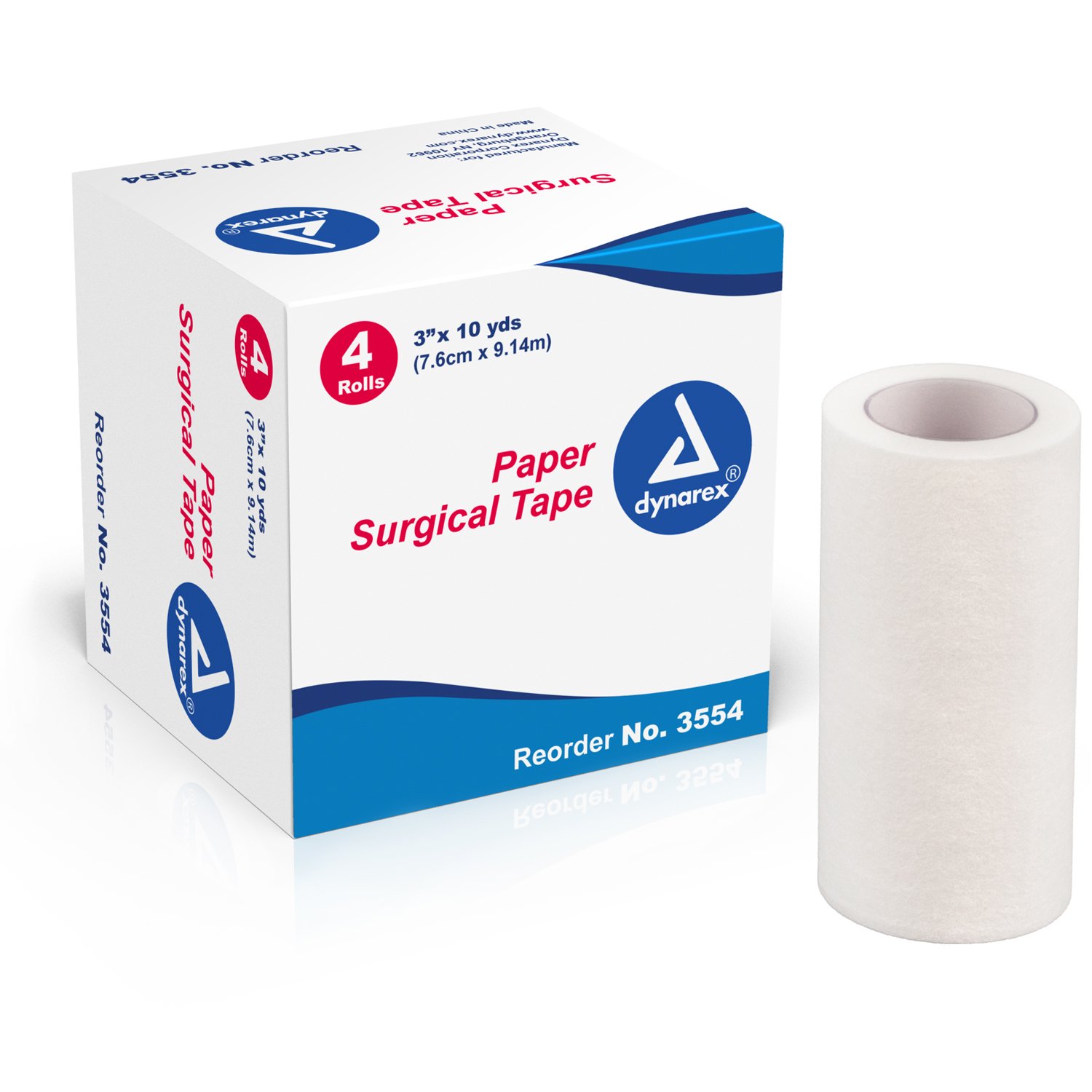 Amazon.com: TAPE SURGICAL PAPER (4) Size: 3"X10YD : Health & Household