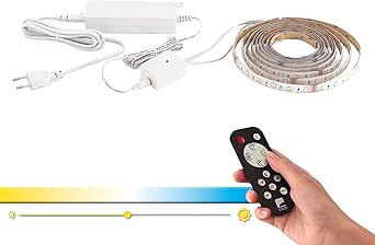 EGLO Access LED Strap, 5 m, STRIPE-A, LED Strip, Adhesive and Can Be ...