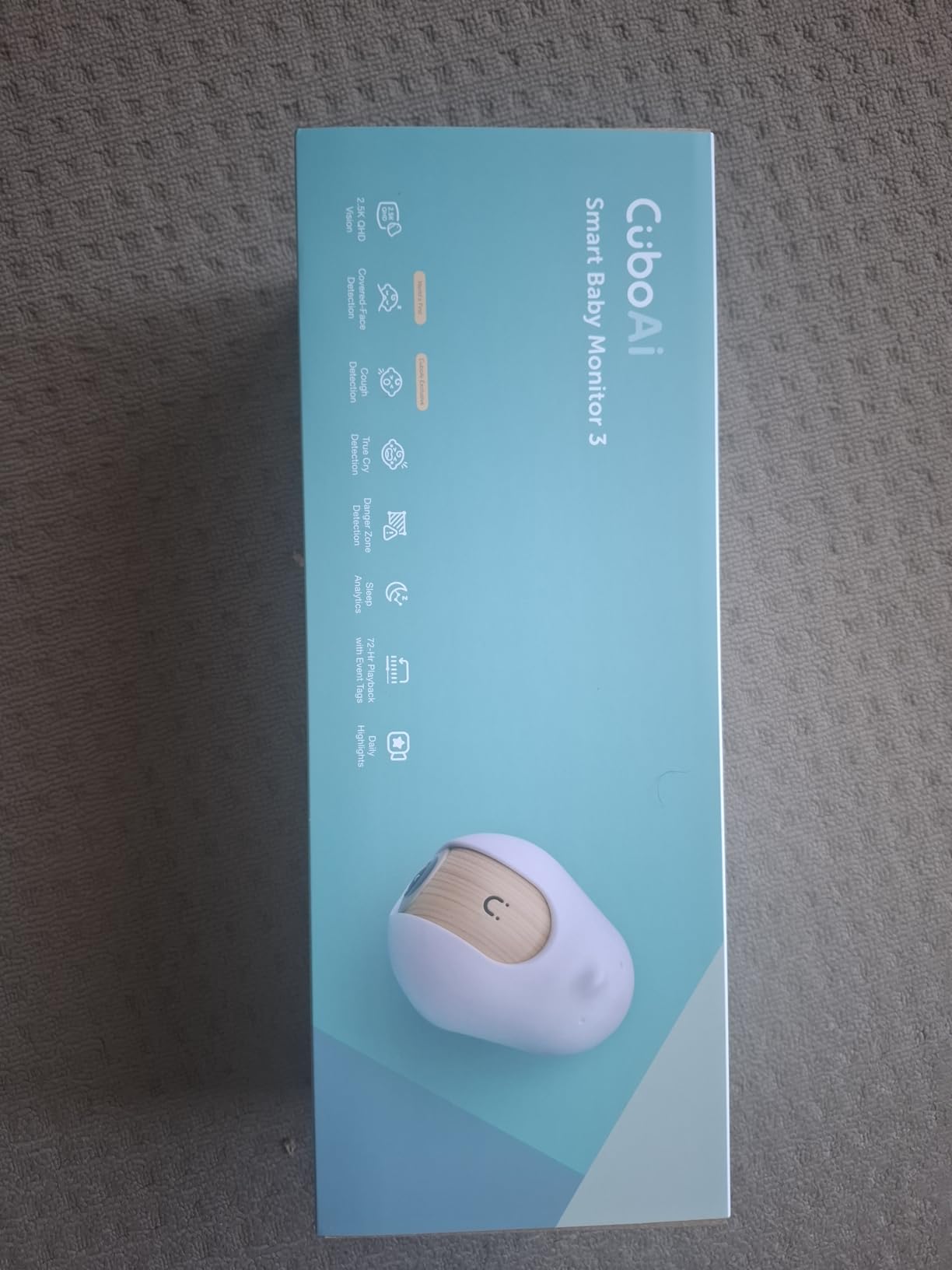 CuboAi 2025 New Model Smart Baby Monitor 3: Sleep Safety Alerts for ...