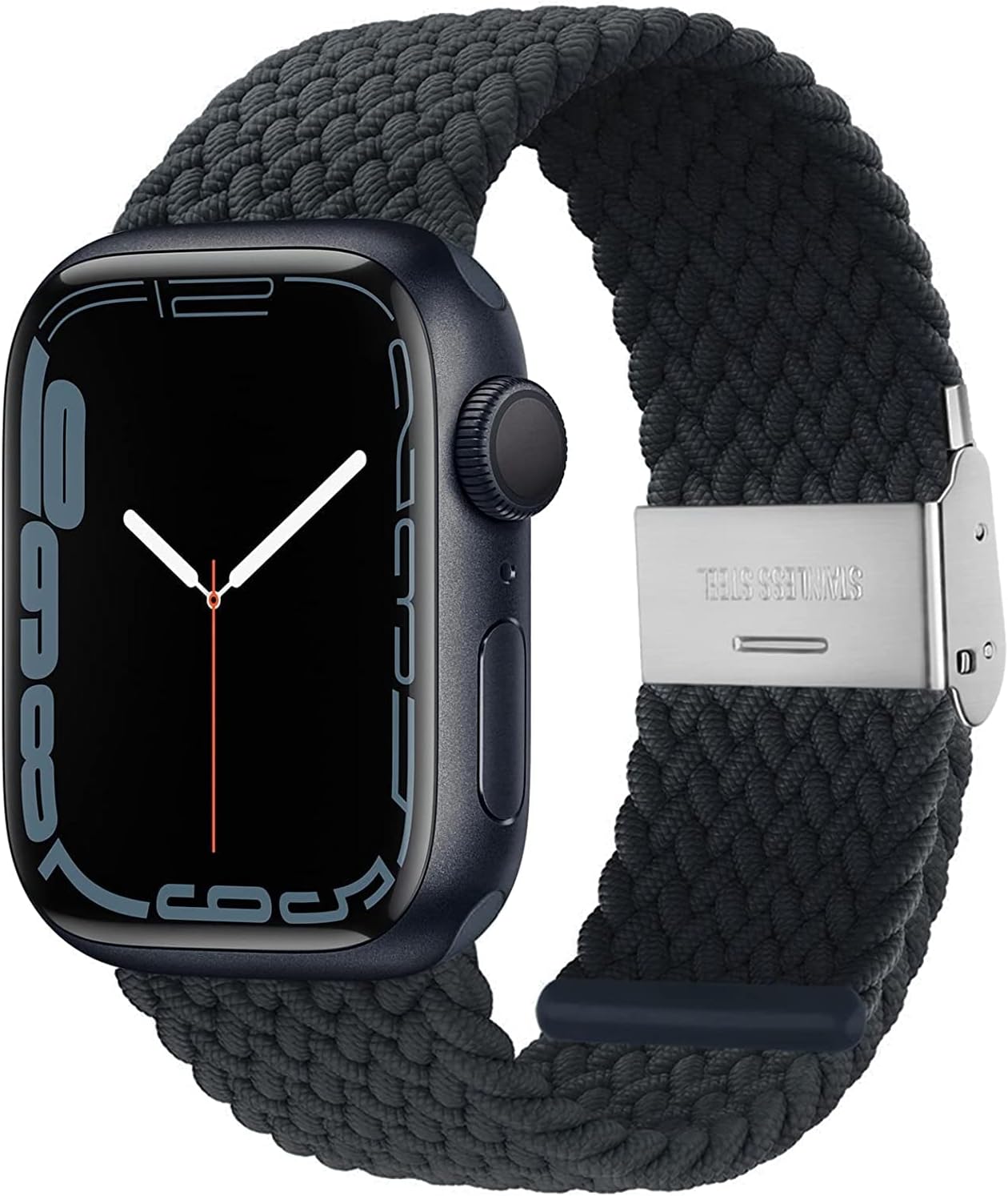 Sounce Solo Braided Steel Bands Compatible with Watch Bands, Loop ...