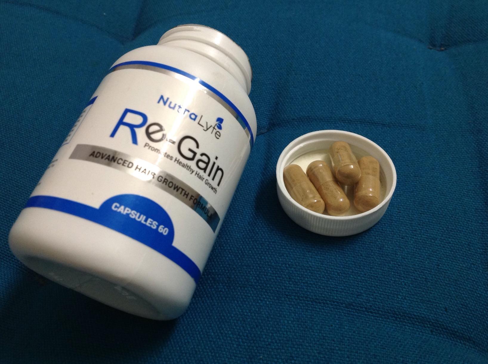 Nutralyfe Regain Herbal Supplement For Hair Loss - 60 Veg Capsules ...