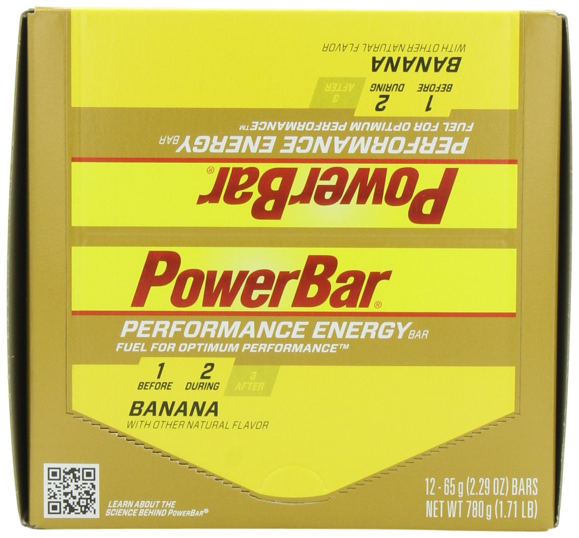 Amazon.com : PowerBar Performance Energy Bar, Banana, 2.29-Ounce Bars ...